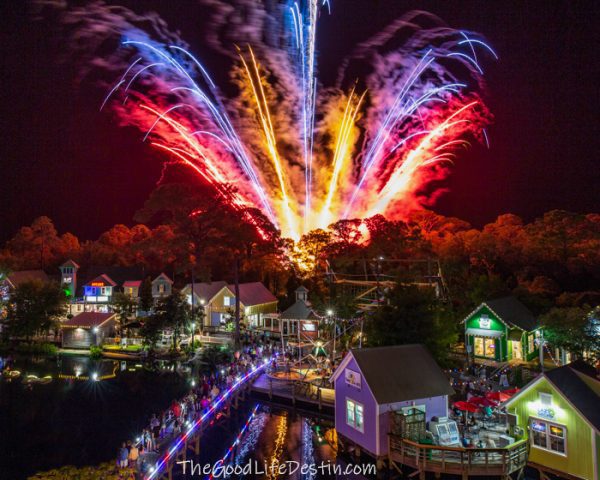 Where are the Fireworks in Destin? - The Good Life Destin