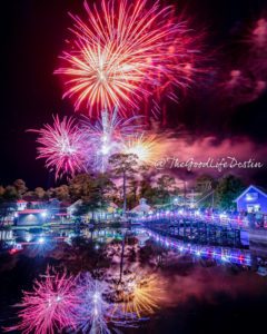 Best Places to Watch the Baytowne Wharf Fireworks - The Good Life Destin